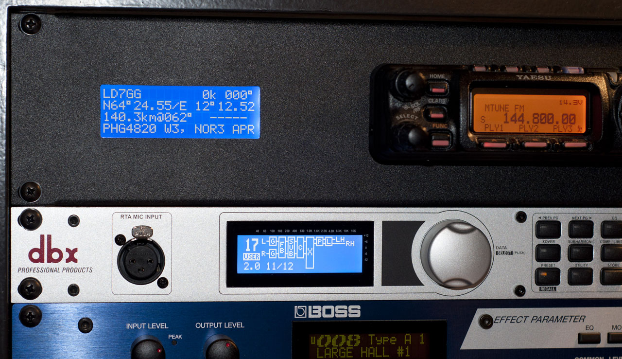 skagmo.com - Installing a TinyTrak 4 in a 19" rack